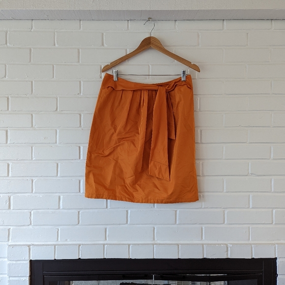 Lida Baday | Skirts | Lida Baday Orange Mini Skirt | Poshmark